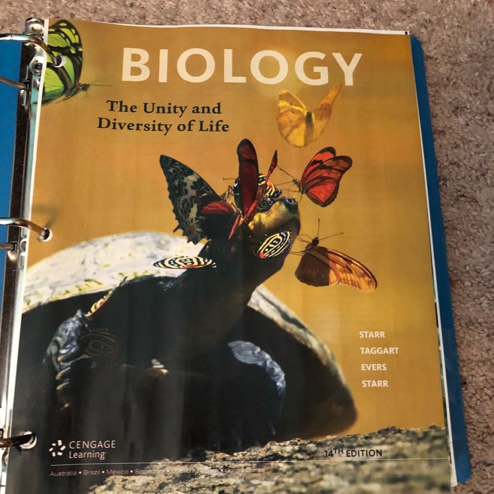 Biology Textbook The Unity And Diversity Of Life - Gem